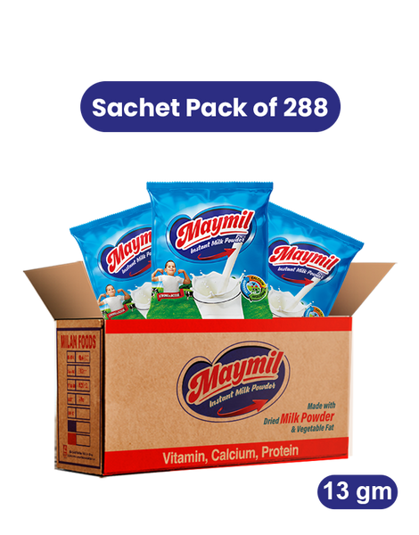 Maymil Milk Powder Sachet Carton 288 Pcs