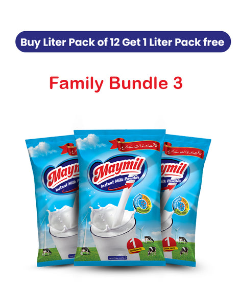 Buy 12 Liter Packs, Get 1 Liter Pack Free!